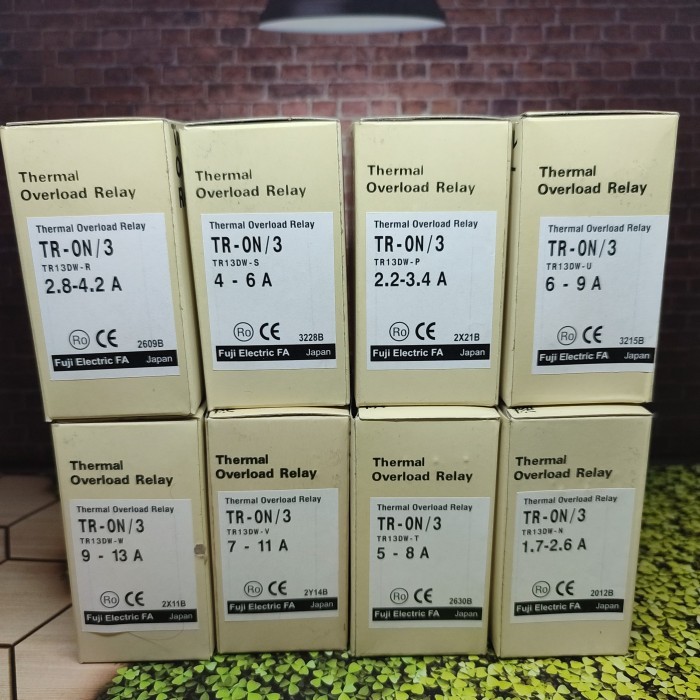 Jual Thermal Overload Relay TR-ON/3 Fuji Elektrik TR-0N/3 TR-0N TR-ON TOR | Shopee Indonesia