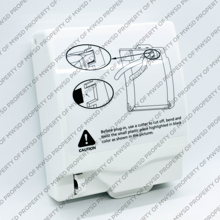 Jual SCHNEIDER KAVACHA COVER STOP kontak tahan cuaca, IP55, Putih E223R_WE | Shopee Indonesia