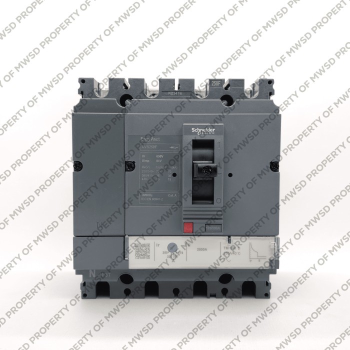 Jual SCHNEIDER MCCB 36KA CVS250F 4P 250A TMD LV525343 | Shopee Indonesia