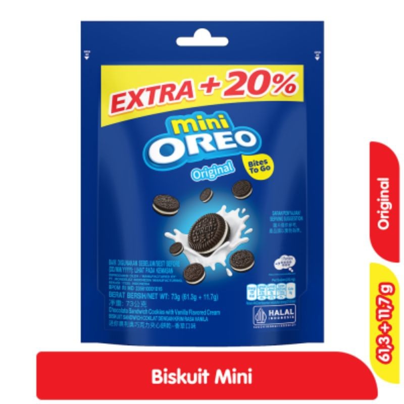 Jual Mini Oreo Original 73gr per pcs | Shopee Indonesia