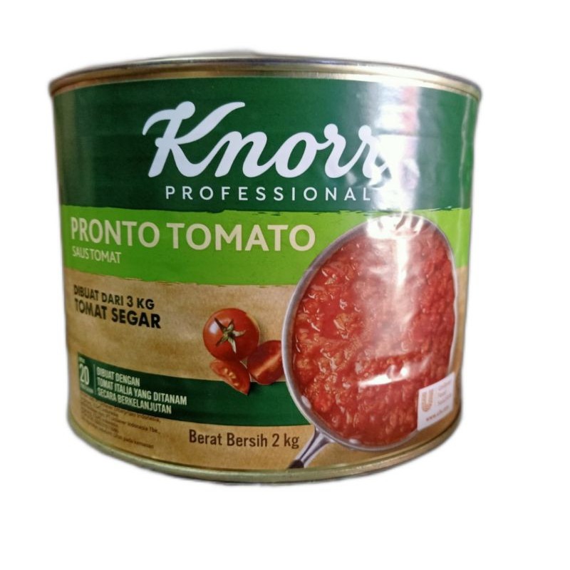 Jual Knor Tomato Pronto kaleng 2kg | Shopee Indonesia