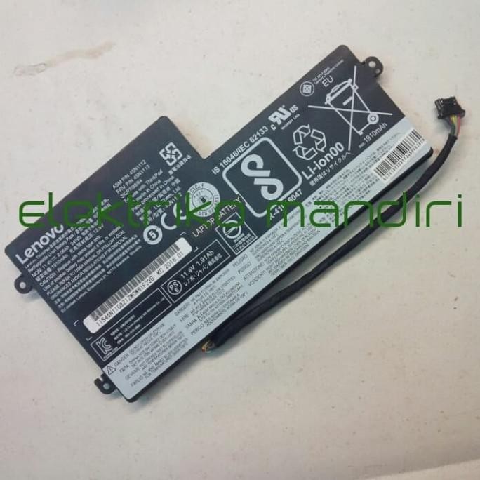 Jual Original Baterai Lenovo Thinkpad X250 X260 X240 X240S X270 ...