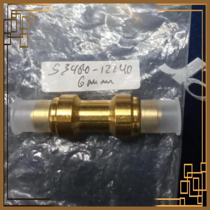 Jual [SHF] CONECTOR LURUS HINO , NEPEL SHOCK SAMBUNG LURUS 6 MM S3480 ...