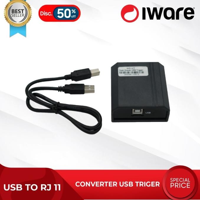Jual NEW Usb Cash Drawer Trigger USB INTERFACE (Converter RJ11 to USB ...
