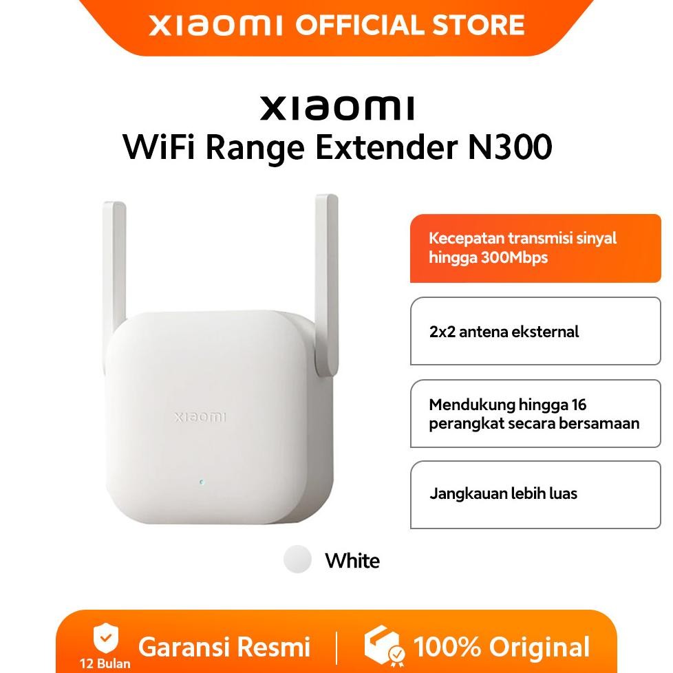 Jual (POTONGAN HARGA) Xiaomi Wifi Range Extender N300 | 2x2 antena ...