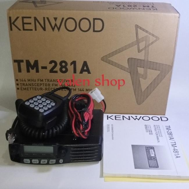 Jual Radio Walkie Talkie Ht Rig Kenwood Tm281 Tm 281 281A Tm281A Vhf | Shopee Indonesia