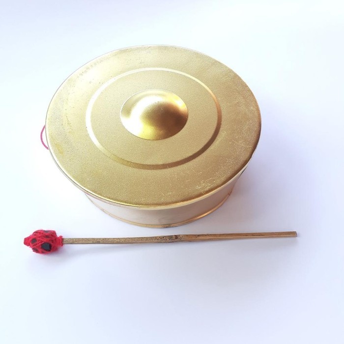 Jual TERPERCAYA Alat musik gamelan mini 30cm gong cengceng khas bali ...