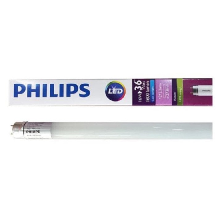 Jual `````````] LAMPU PHILIPS LED ECOFIT 16W 1200MM T8 TL LED PHILIPS ...