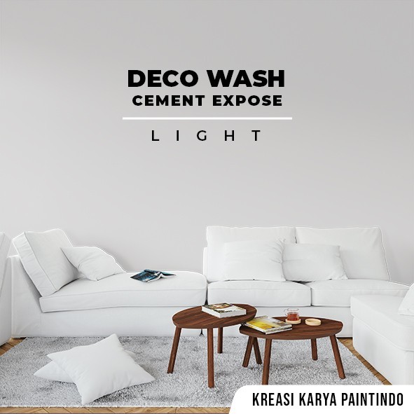 Jual Best Produk Decopaint Deco Wash Cement Expose Cat Dekoratif Warna ...