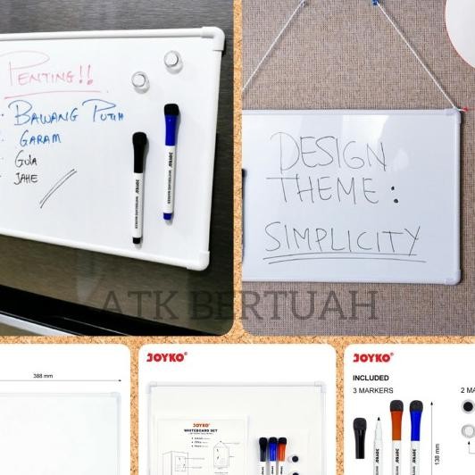 Jual Joyko Wbs 10 Magnet Whiteboard Set Spidol Papan Tulis Putih ...