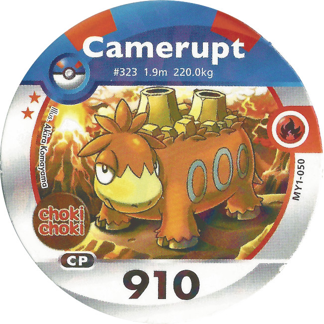Jual Kartu Pokemon Medalion Choki Choki Camerupt | Shopee Indonesia