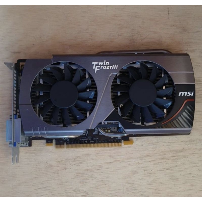 Jual VGA MSI NVIDIA GTX 660 2GB-192BIT-DDR5 DUAL FAN | Shopee Indonesia