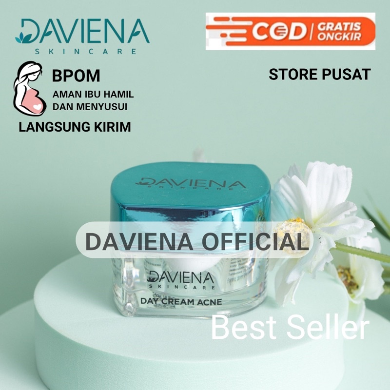 Jual DAY CREAM ACNE | DAVIENA | DAVIENA SKINCARE | Shopee Indonesia