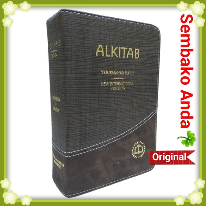 Jual ALKITAB NIV INGGRIS INDONESIA NEW INTERNATIONAL VERSION | Shopee ...