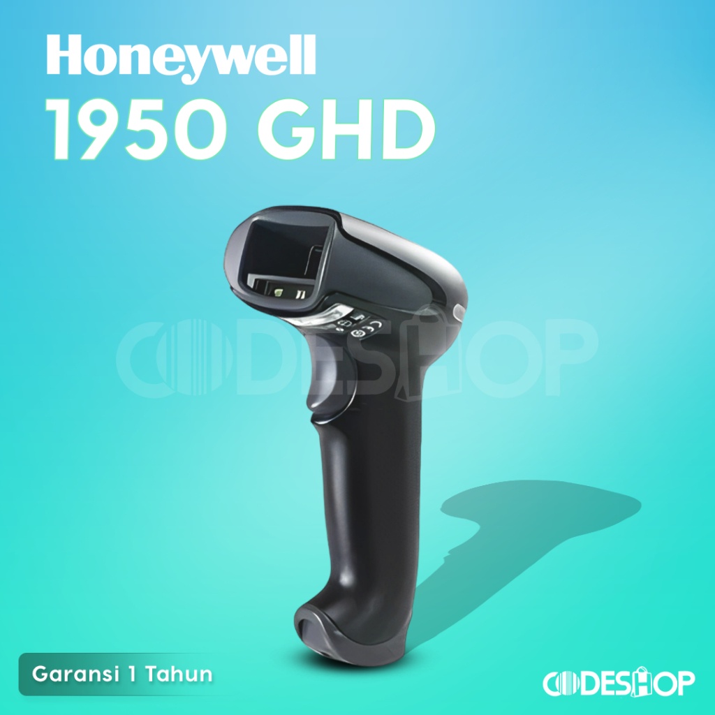 Jual Barcode Scanner Honeywell 1950 GHD Tanpa Stand Pengganti 1900 GHD ...