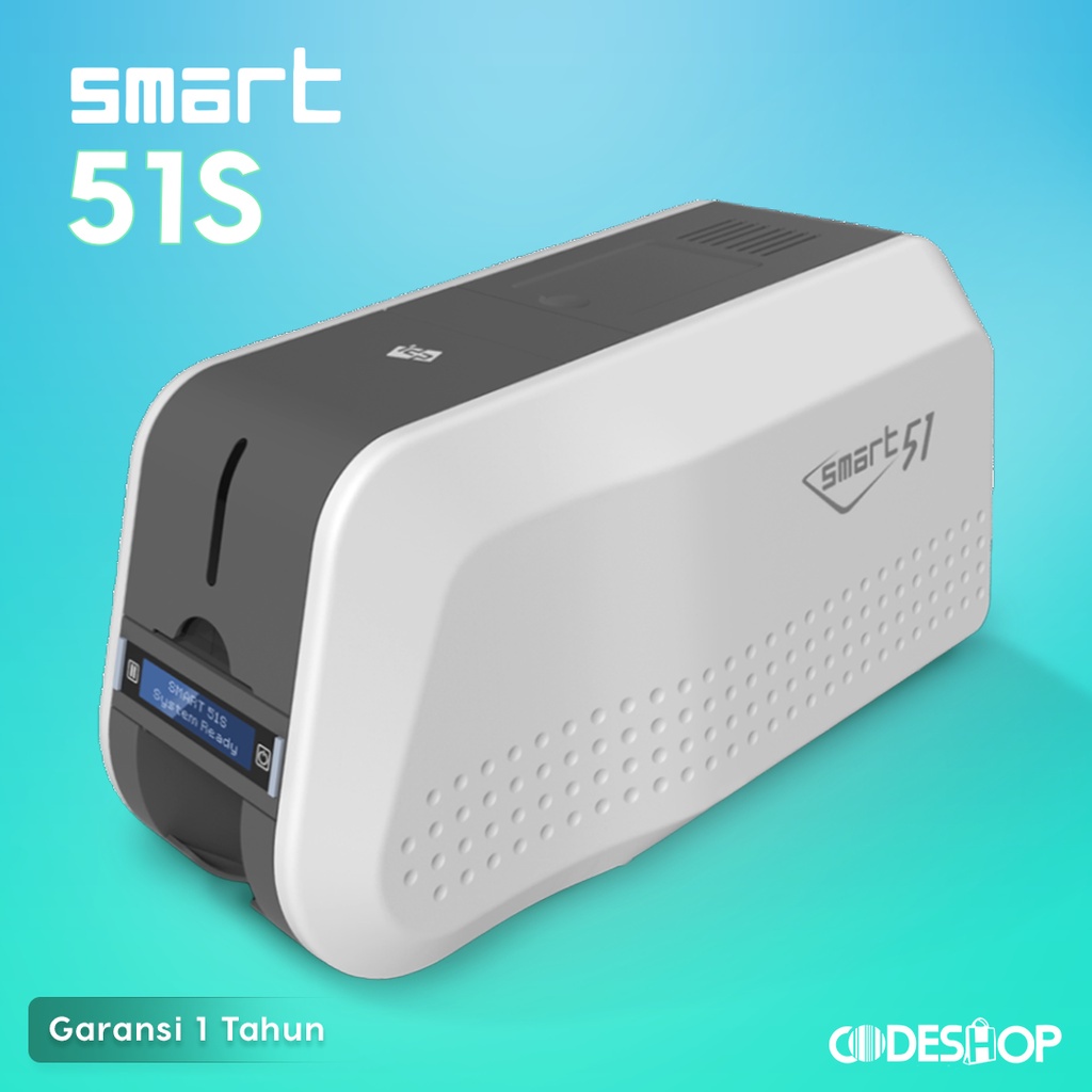 Jual ID CARD PRINTER SMART 51-S 51 S PENCETAK KARTU PVC GARANSI 1 TAHUN ...
