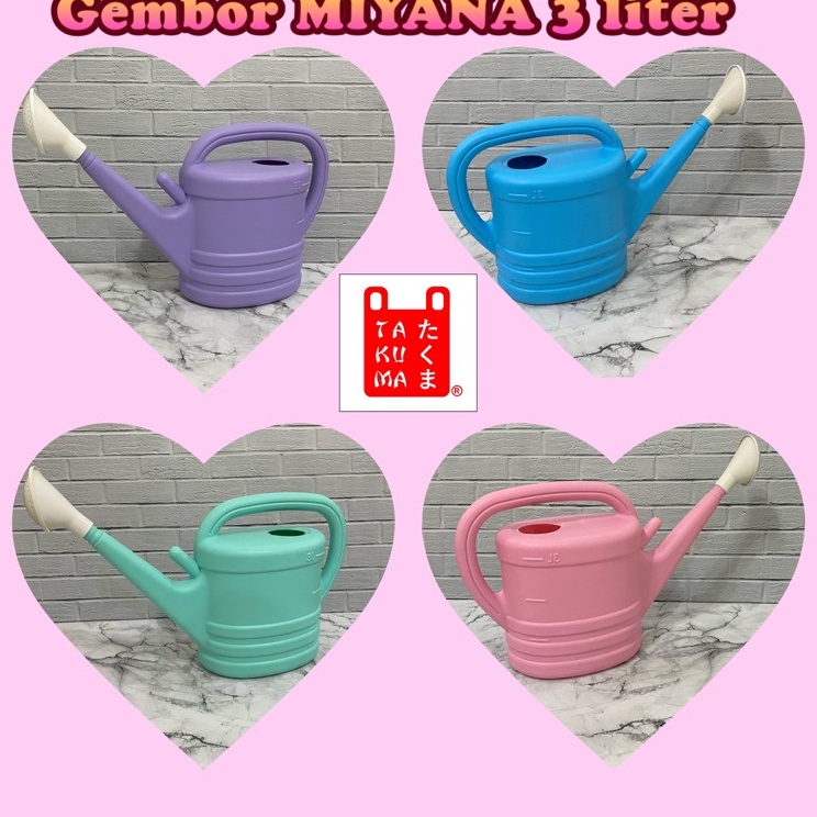 Jual Laris GEMBOR MIYANA 3 LITER / Penyiram tanaman / gembor cantik ...