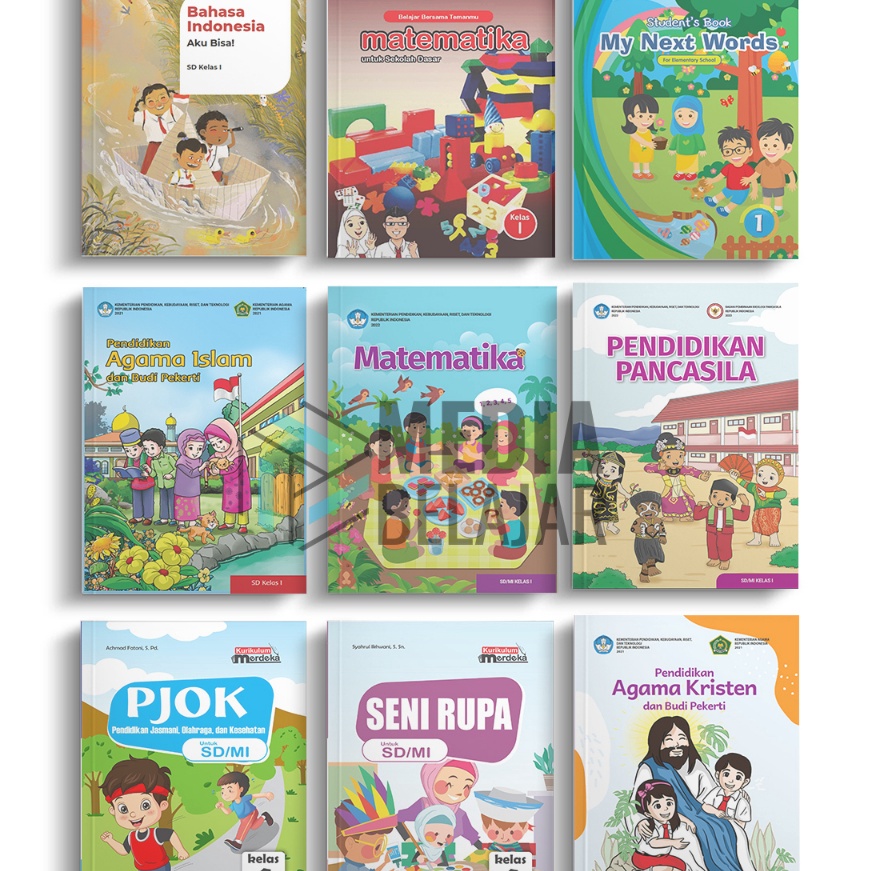 Jual (V-F☑ P) Buku Kelas 1 SD Kurikulum Merdeka Kurikulum Penggerak Revisi Terbaru- viraal ...