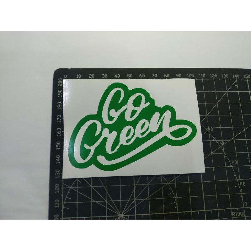 Jual cutting stiker go green | Shopee Indonesia