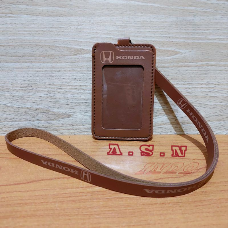 Jual Id Card Kulit HONDA Id Card HONDA | Shopee Indonesia