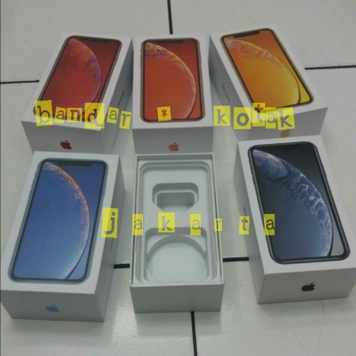 Jual Dus Box Kotak iPhone XR Full Set Grade B | Shopee Indonesia