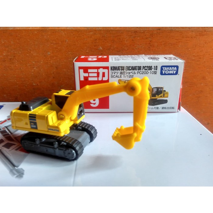 Jual MUST HAVE!! TOMICA NO 9 KOMATSU EXCAVATOR PC200-10 DIECAST ... Jual MUST HAVE!! TOMICA NO 9 KOMATSU EXCAVATOR PC200-10 DIECAST ...