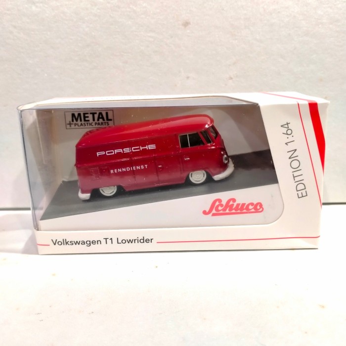 Jual HOT SALE!!! SCHUCO DIECAST VOLKSWAGEN T1 LOWRIDER PORSCHE TERBARU | Shopee Indonesia