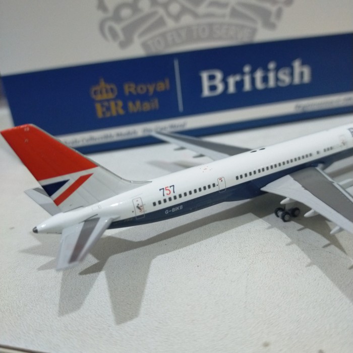 Jual British Airways Boeing 757-200 Negus G-BIKB NG Model 1:400 ...