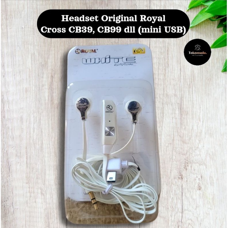 Jual headset Earphone Cross CB39 - CROSS CB99 ( Headset mini usb ...