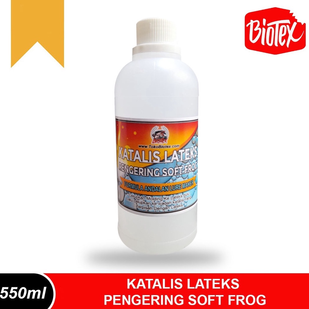 Jual HARGA BERSAHABAT Katalis Latex/ Pengering Lateks Soft Frog BIOTEX ...