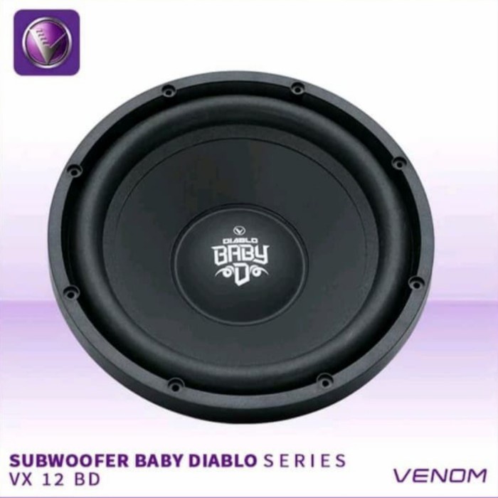 Jual Subwoofer Venom Baby Diablo VX 12 BD / Subwoofer 12 Inch Venom ...