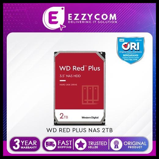 Jual Best Product Harddisk Wd 2Tb Red For Nas / Hdd Internal 3,5" Wdc ...