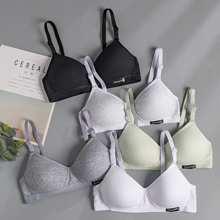 Jual TBRG9641 BH Bra motif garis lurus Push Up Style Senam Zumba Yoga ...