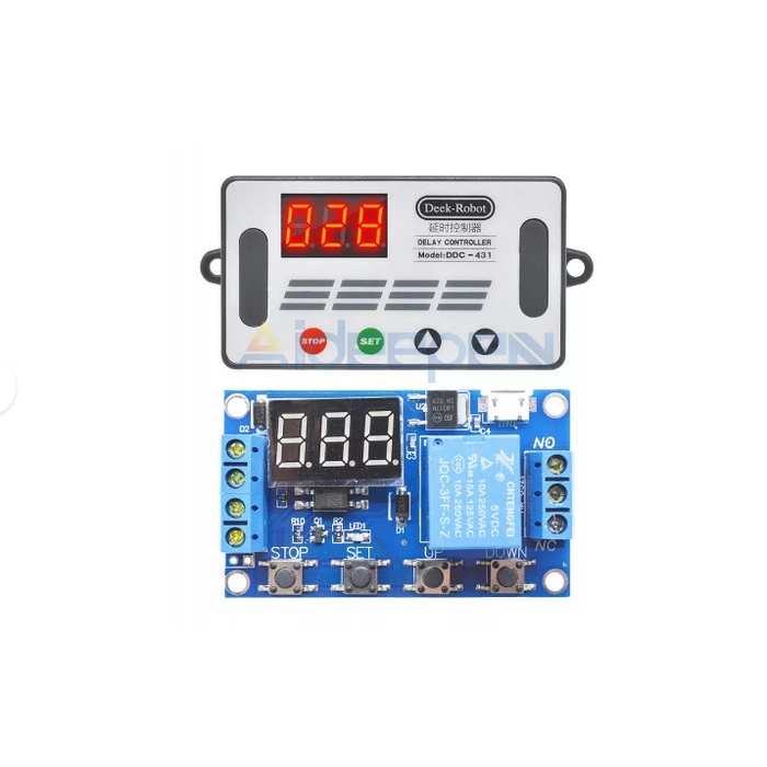 Jual digital timer delay on Off with casing untuk mesin pewaktu ...