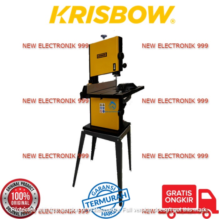 Jual Krisbow Vertical Wood Bandsaw 10 Inchi 600W/1Ph 10433061 | Shopee ...