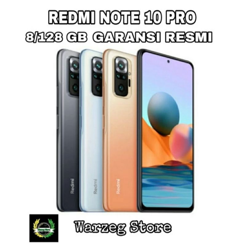 Jual HP XIAOMI REDMI NOTE 10 PRO 8/128 GB - XIOMI NOT 10 PRO GARANSI ...