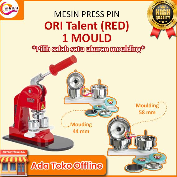 Jual Mesin Press Pin Red Talent Asli / Original 1 Moulding 44 Atau 58 ...