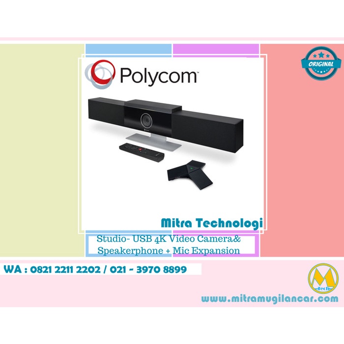 Jual Bestseller Polycom Studio + 1 Expansion Microphone Garansi Resmi | Shopee Indonesia