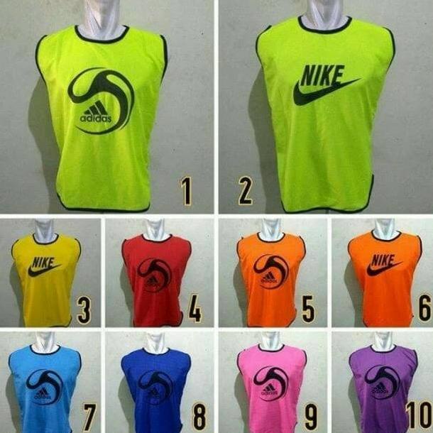 Jual Rompi Olahraga Futsal Sepak Bola Outdoor 1 Lusin 12 pcs | Shopee ...