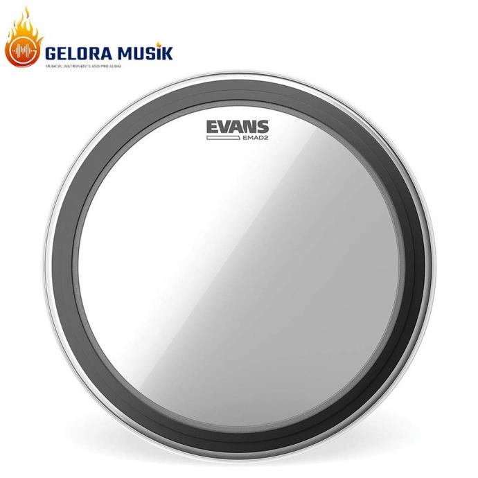 Jual Head Bass Evans BD 22 Emad-2 ( 2 PLY ) | Shopee Indonesia