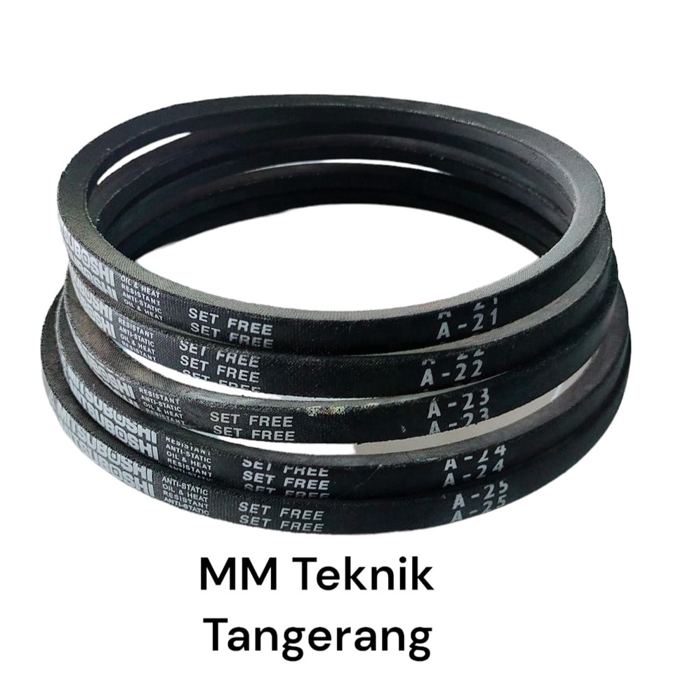 Jual Vanbelt A21 A22 A23 A24 A25 Tali Ban Kipas Bando Mitsuboshi Vpower ...
