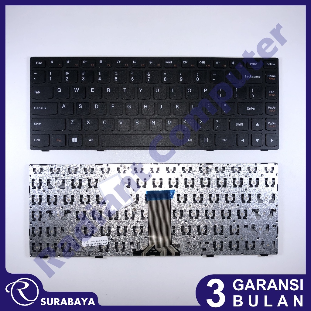 Jual Keyboard LEN IP IP300 300-14ibr 300-14isk 305-14ibd Frame Hitam ...
