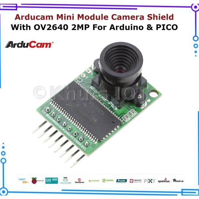 Jual Arducam Mini Camera Shield OV2640 2MP For Arduino & Raspberry Pi Pico | Shopee Indonesia