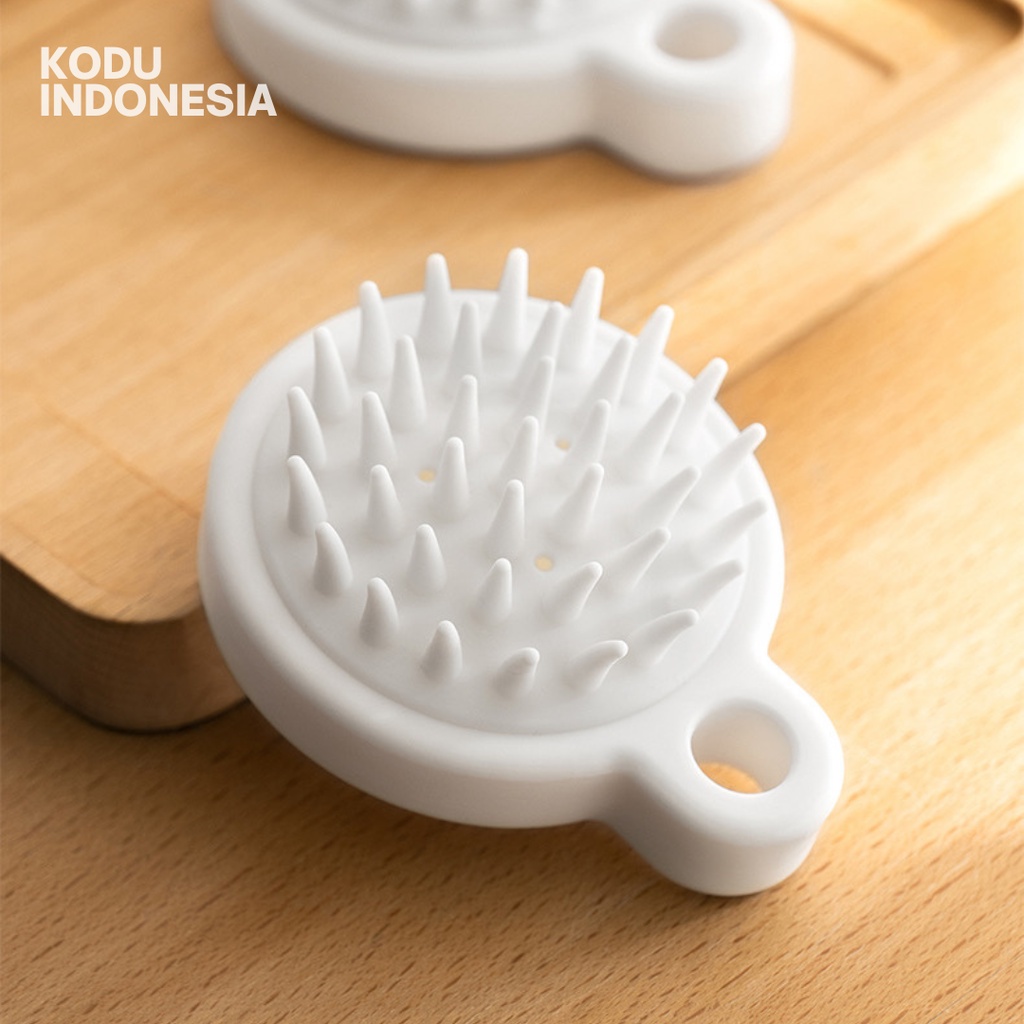 Jual KODU Sikat Keramas Sisir Kulit Kepala Alat Pijat Kepala Silikon ...