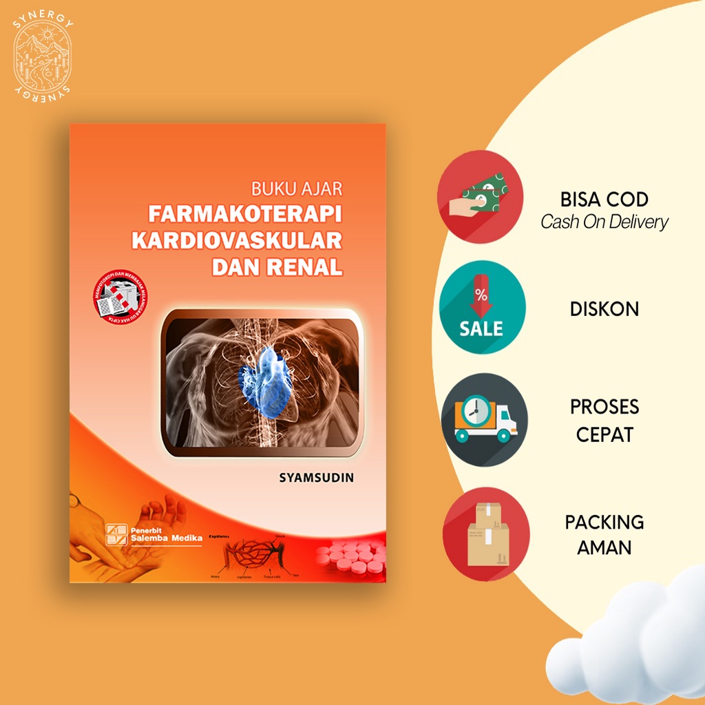 Jual BUKU AJAR FARMAKOTERAPI KARDIOVASKULAR DAN RENAL BY SYAMSUDIN ...