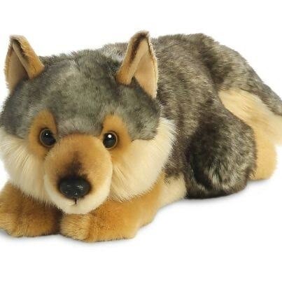 Jual Boneka Hewan Serigala Artic (Artic Wolf) | Shopee Indonesia
