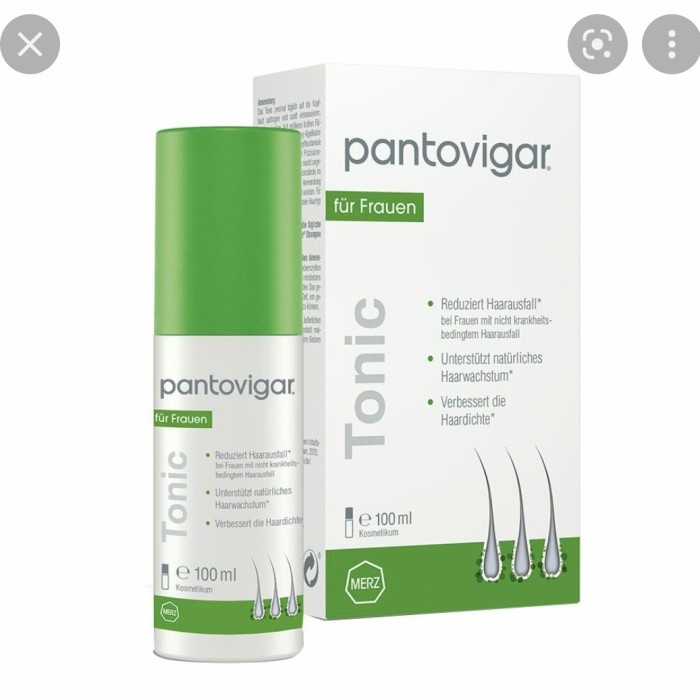 Jual Original Pantogar Pantovigar Rambut Tonic Germany Ready Man Woman ...