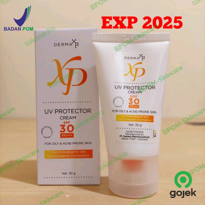 Jual Xps Uv Protector Spf 30 Oily/Acne Sunblock 30G | Shopee Indonesia