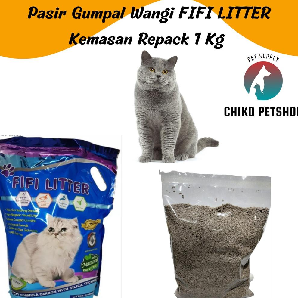 Jual Diskon Pasir Gumpal Wangi Fifi Litter Kemasan Repack 1 Kg | Shopee ...