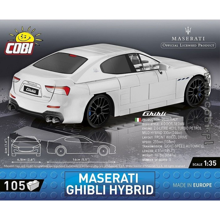 Jual PROMO!!! COBI-24566 MASERATI GHIBLI HYBRID TERBARU | Shopee Indonesia
